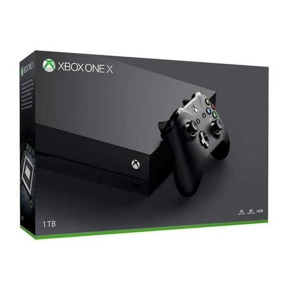 Pre-Owned Xbox One X 1TB Console With Wireless Controller - Walmart.com