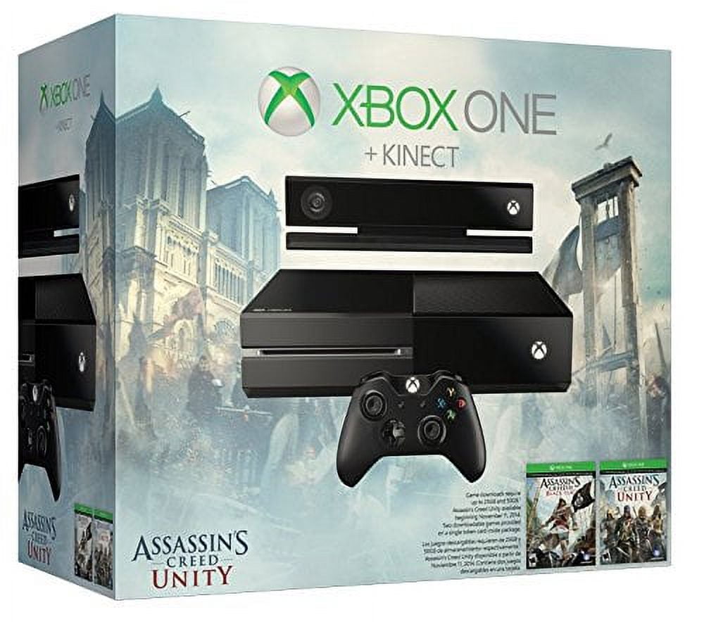 Pre-Owned Xbox One with Kinect: Assassin's Creed Unity Bundle, 500GB ...