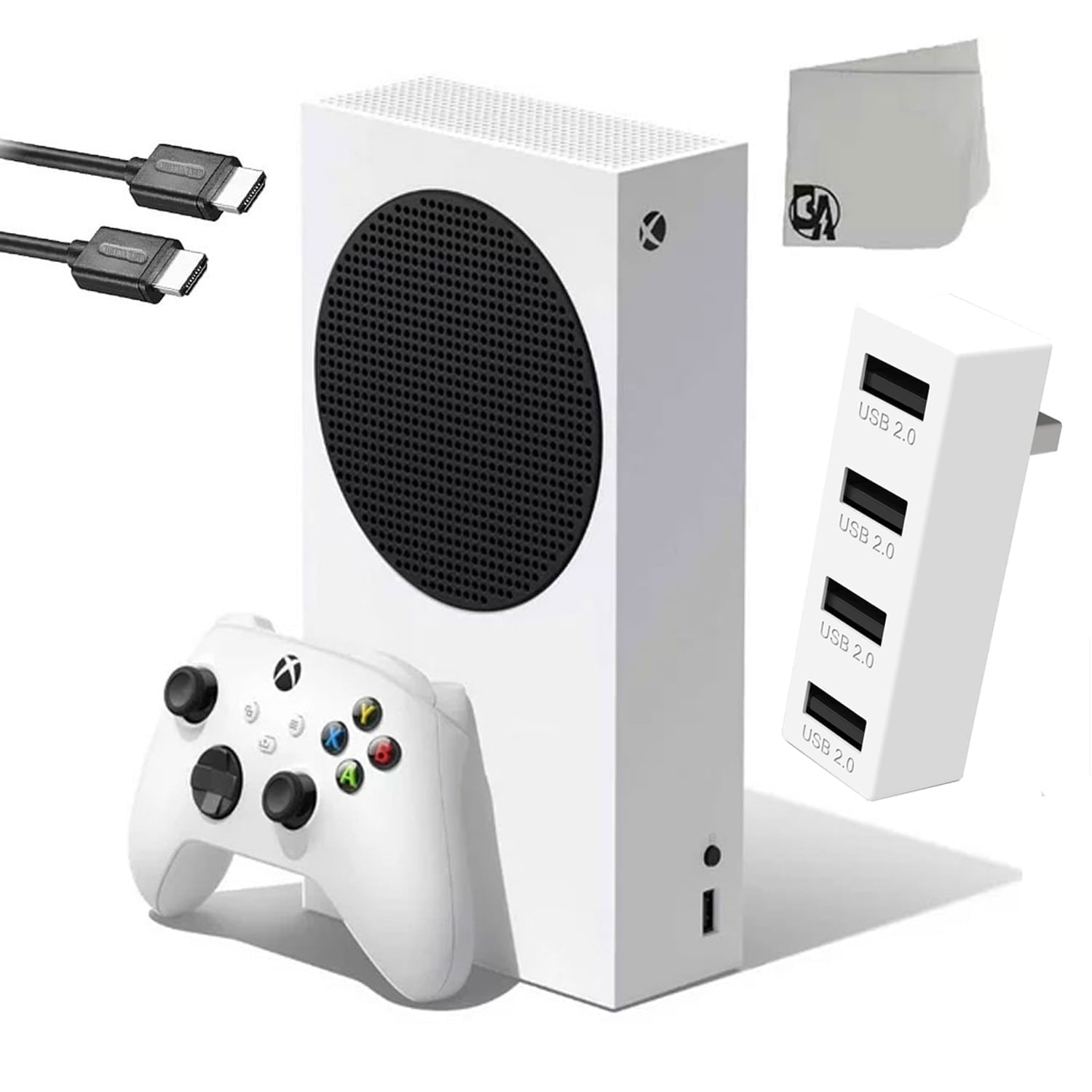 Restored Xbox Series S Console + USB Hub Extender BOLT AXTION Bundle ...