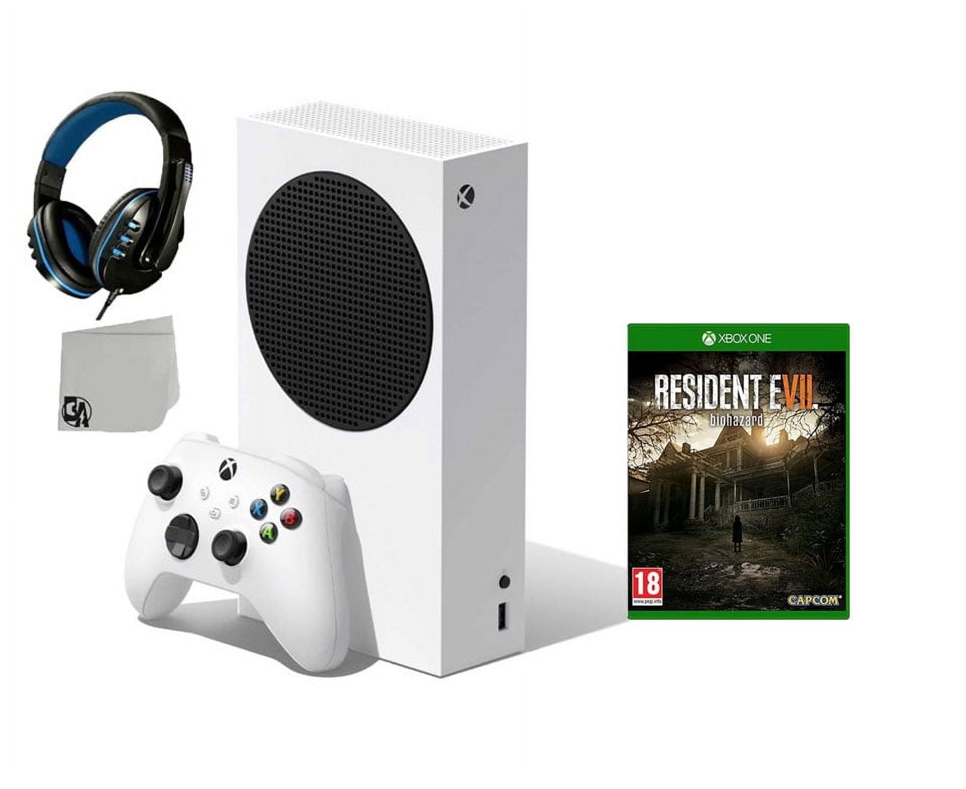 Restored Xbox Series S Video Game Console White with Resident Evil ...