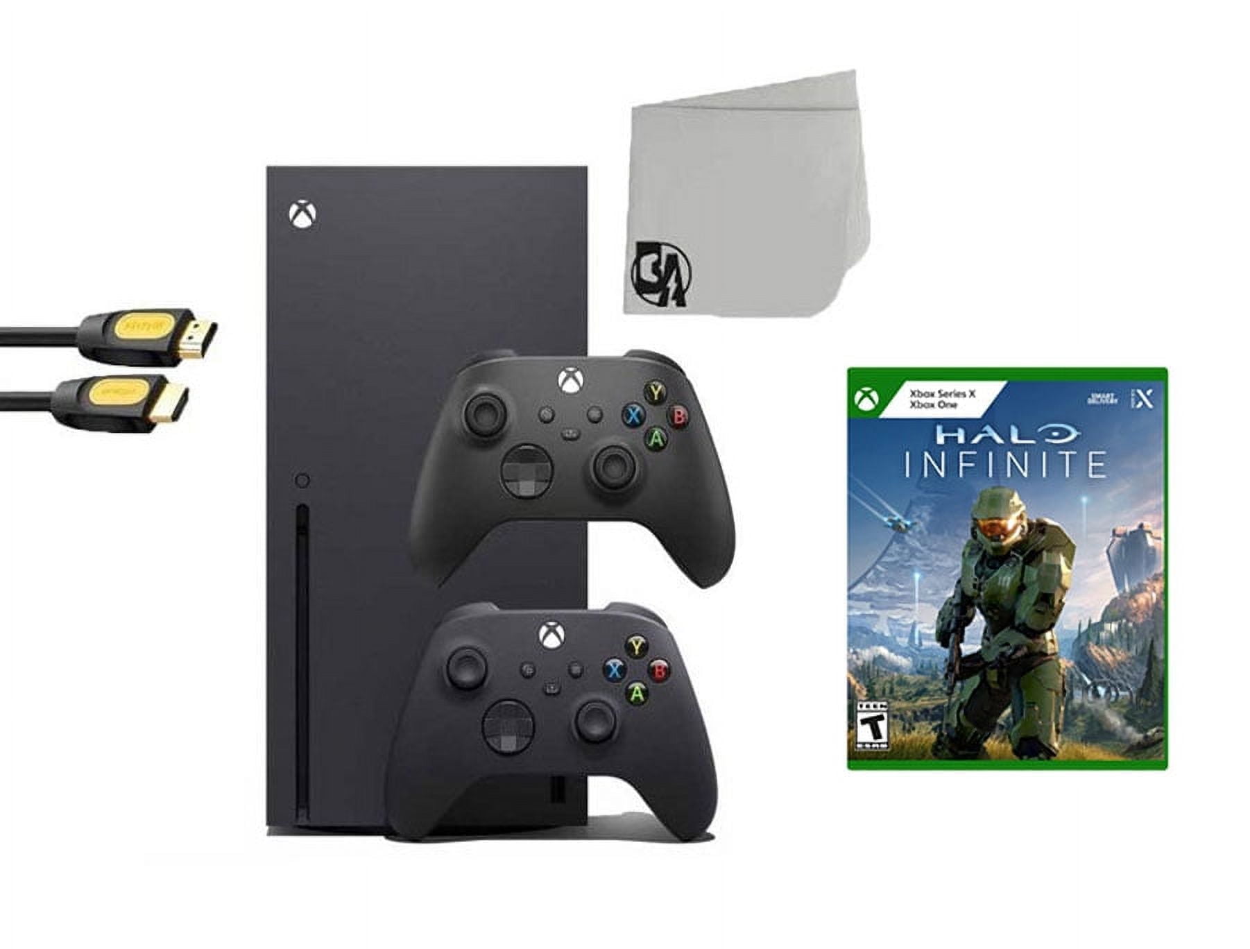 Pre-Owned Xbox Series X Video Game Console Black with Halo Infinite ...