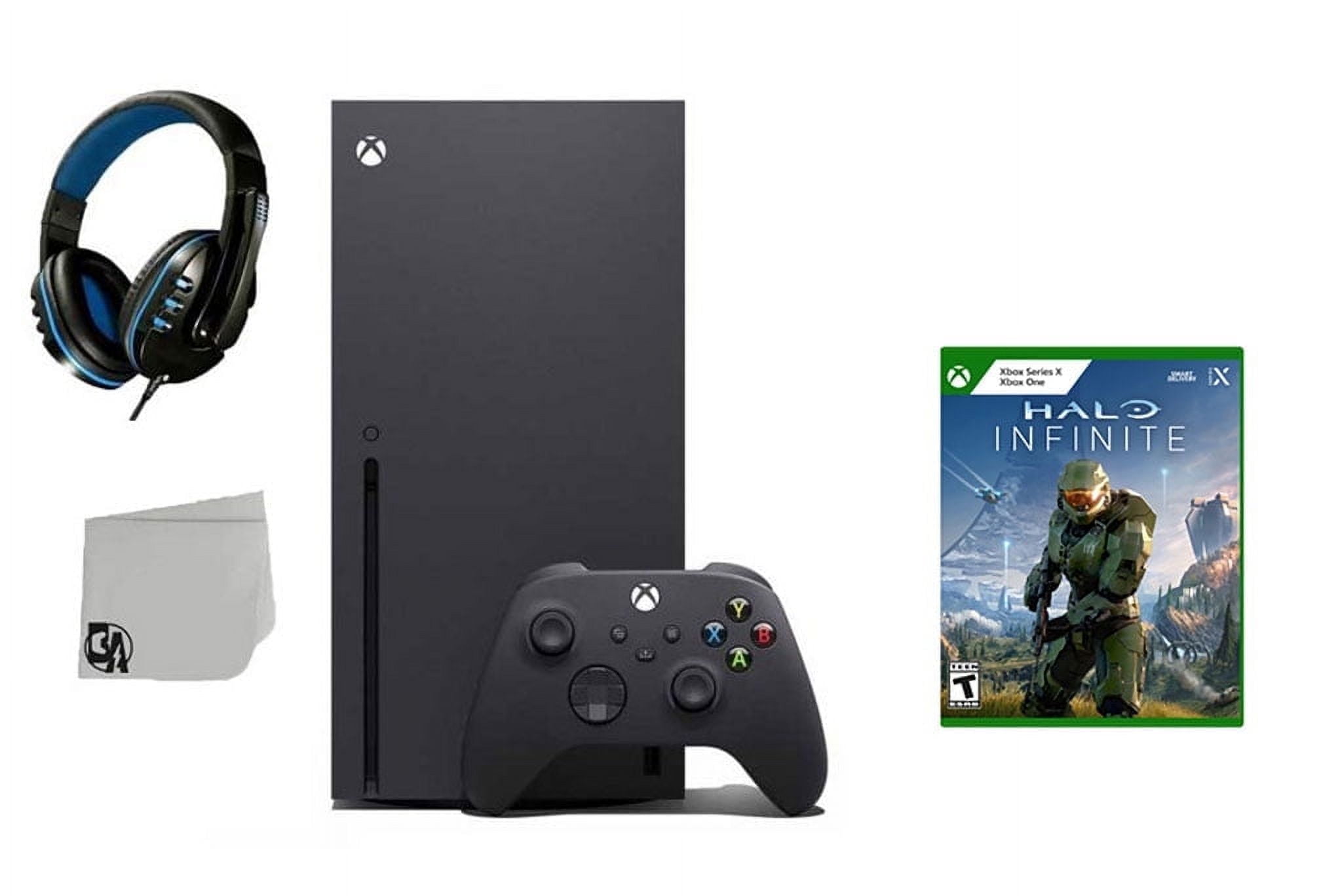 Pre-Owned Xbox Series X Video Game Console Black with Halo Infinite ...