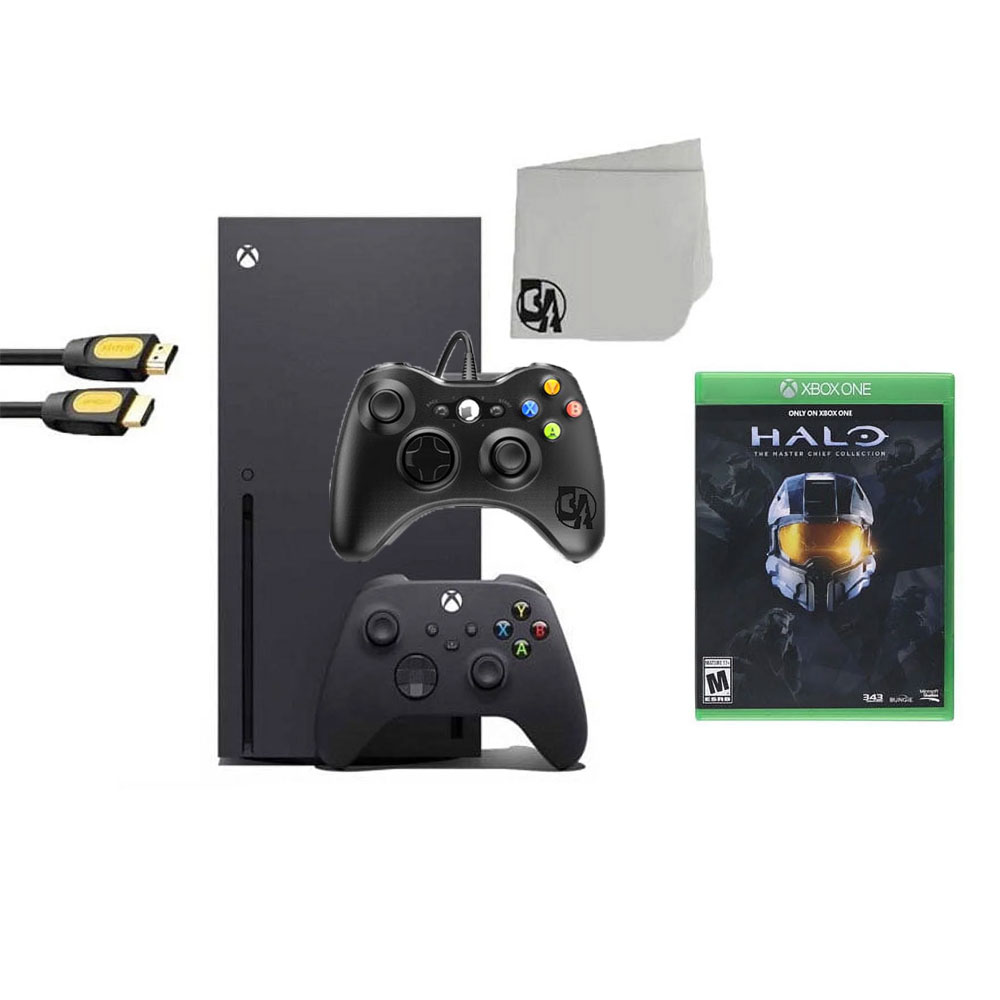 Restored Xbox Series X Video Game Console Black with Halo The Master ...