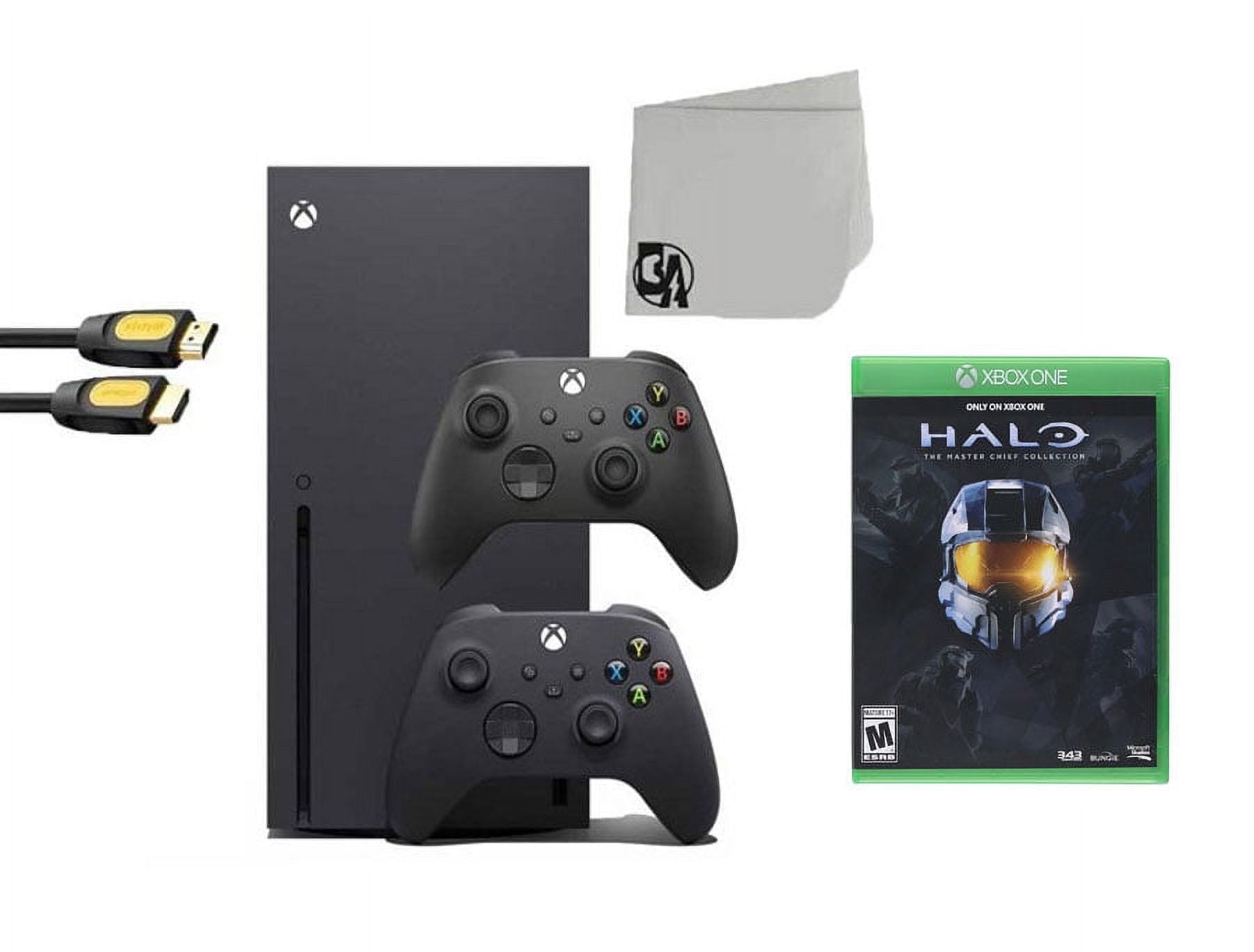 Pre-Owned Xbox Series X Video Game Console Black with Halo The Master ...