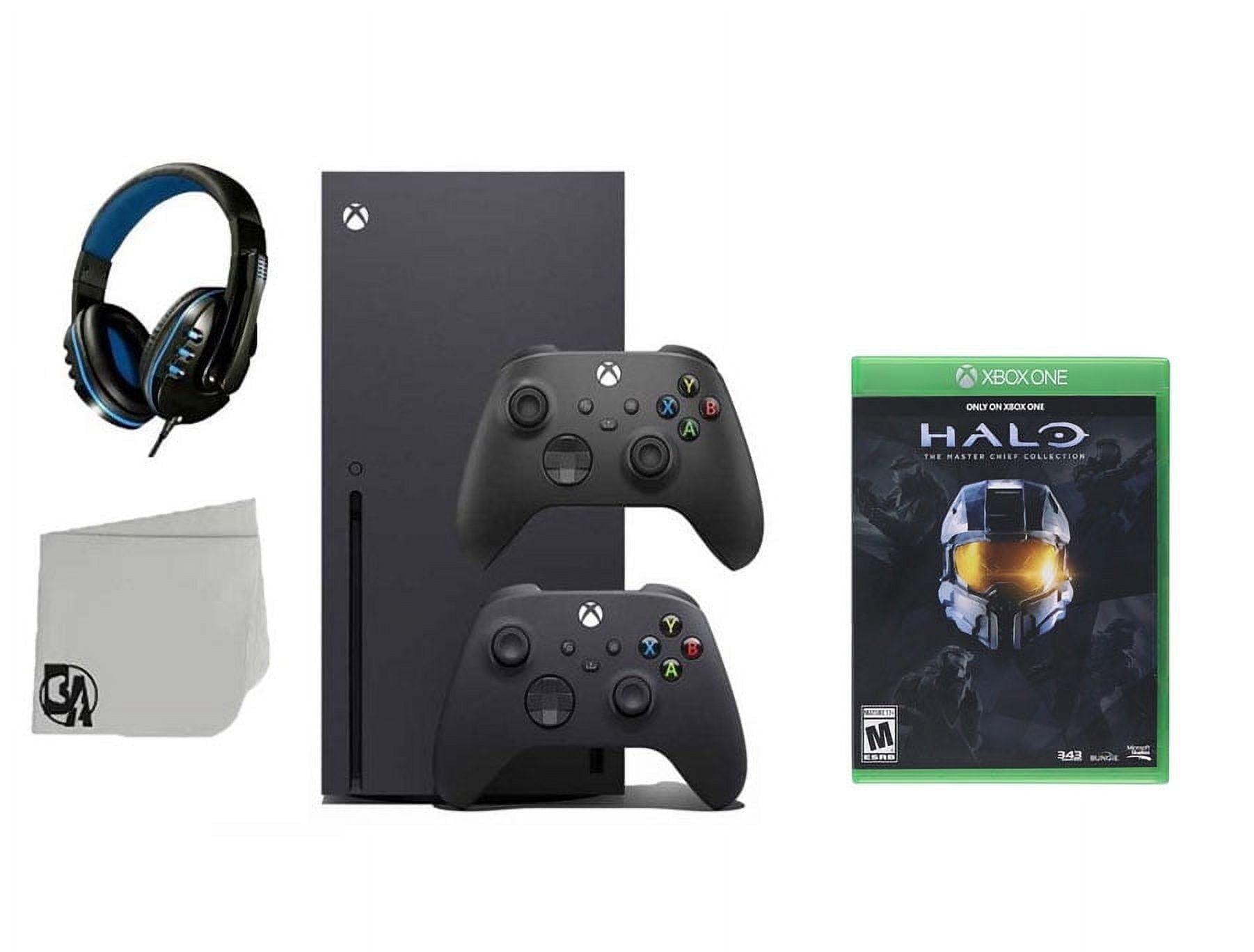 Pre-Owned Xbox Series X Video Game Console Black with Halo The Master ...