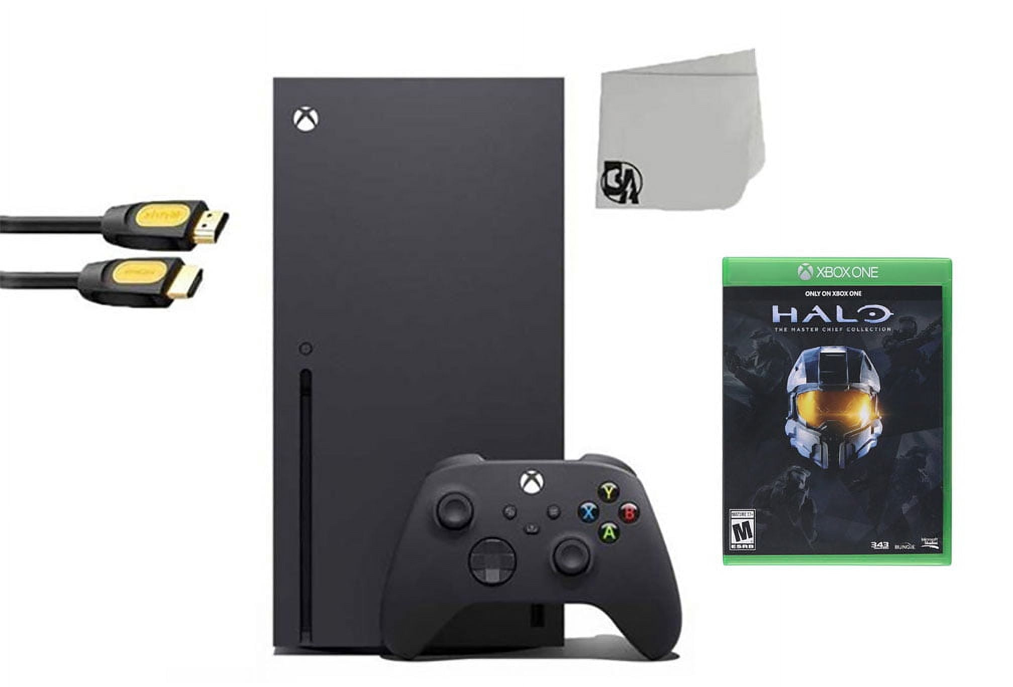 Pre-Owned Restored Xbox Series X Video Game Console Black with Halo The ...