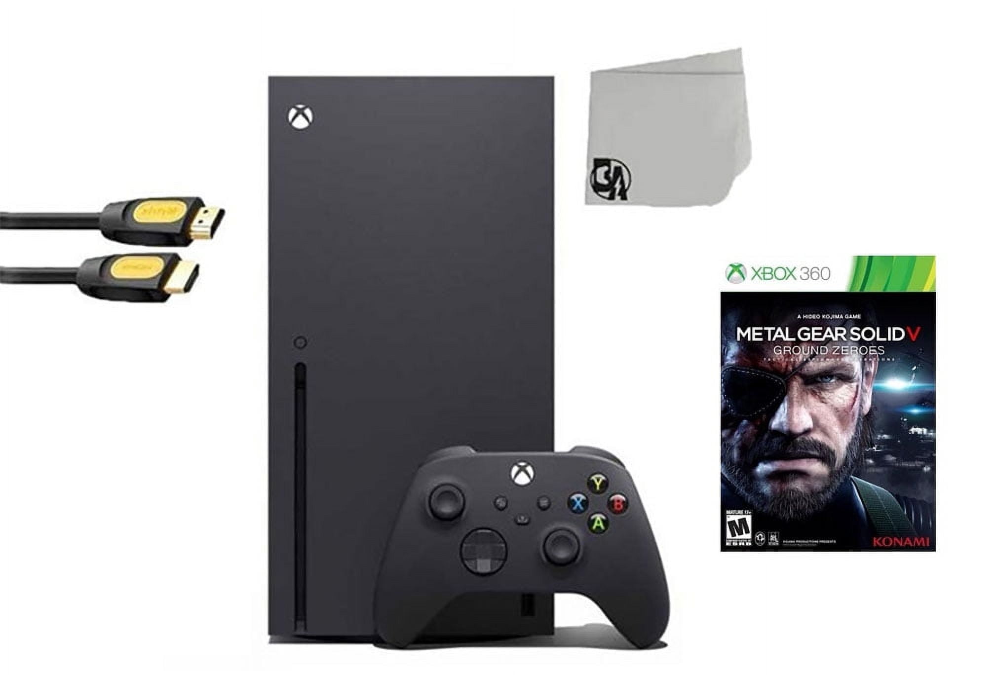 Pre-Owned Xbox Series X Video Game Console Black with Metal Gear Solid ...