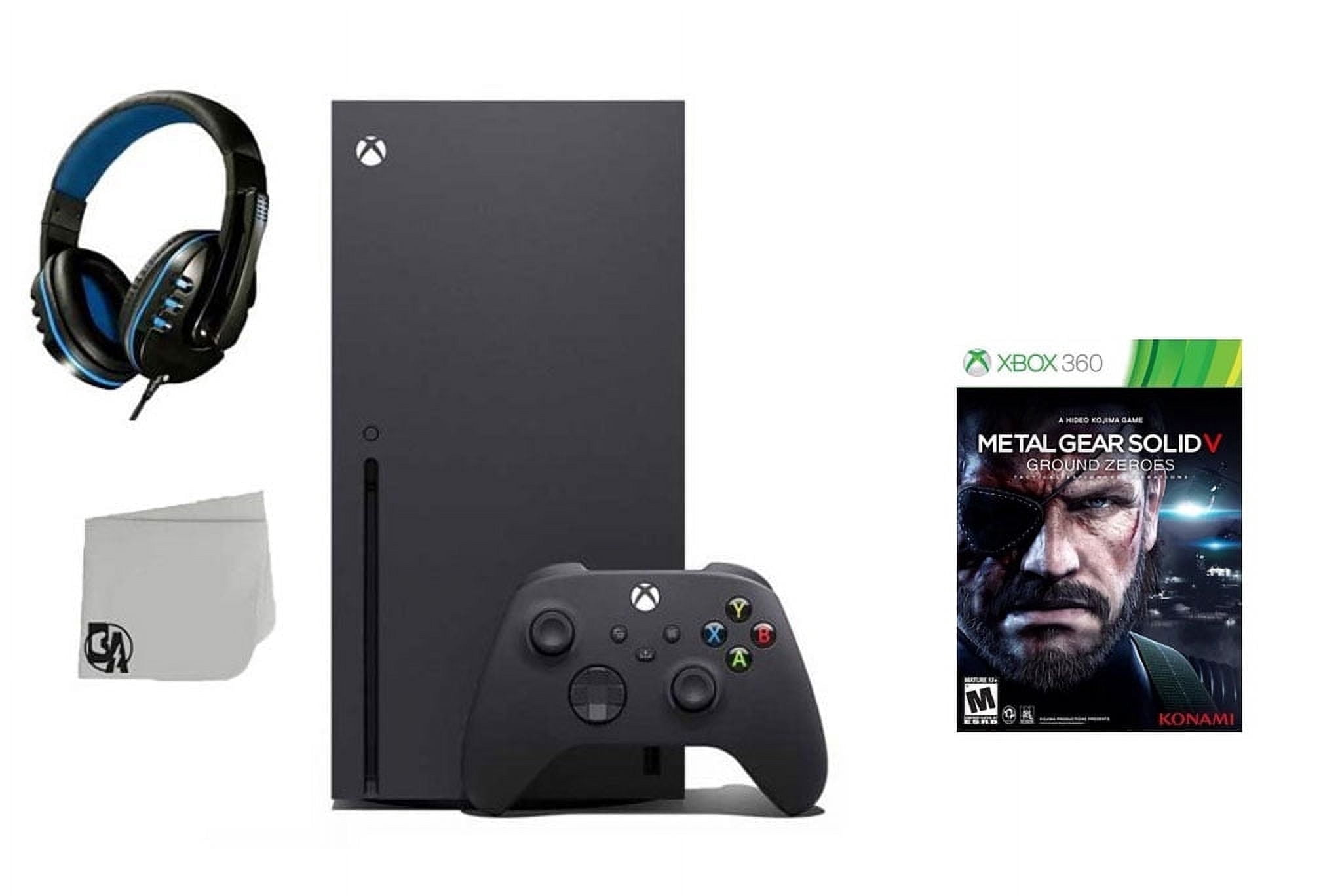 Pre-Owned Xbox Series X Video Game Console Black with Metal Gear Solid ...