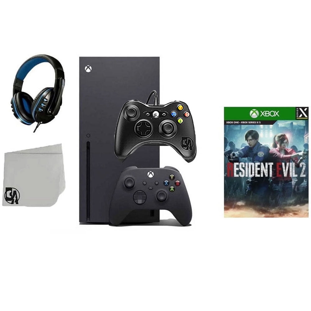 Pre-Owned Xbox Series X Video Game Console Black with Resident Evil 2 ...