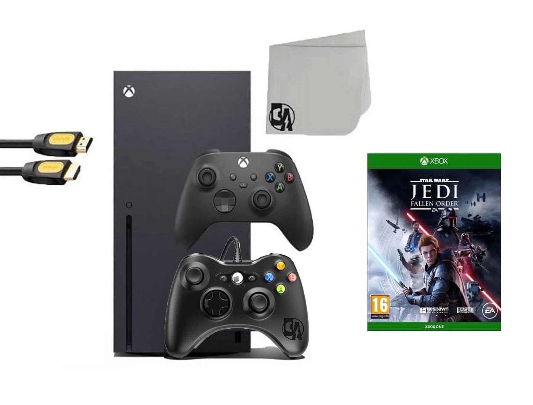 Pre-Owned Xbox Series X Video Game Console Black with Star Wars Jedi ...