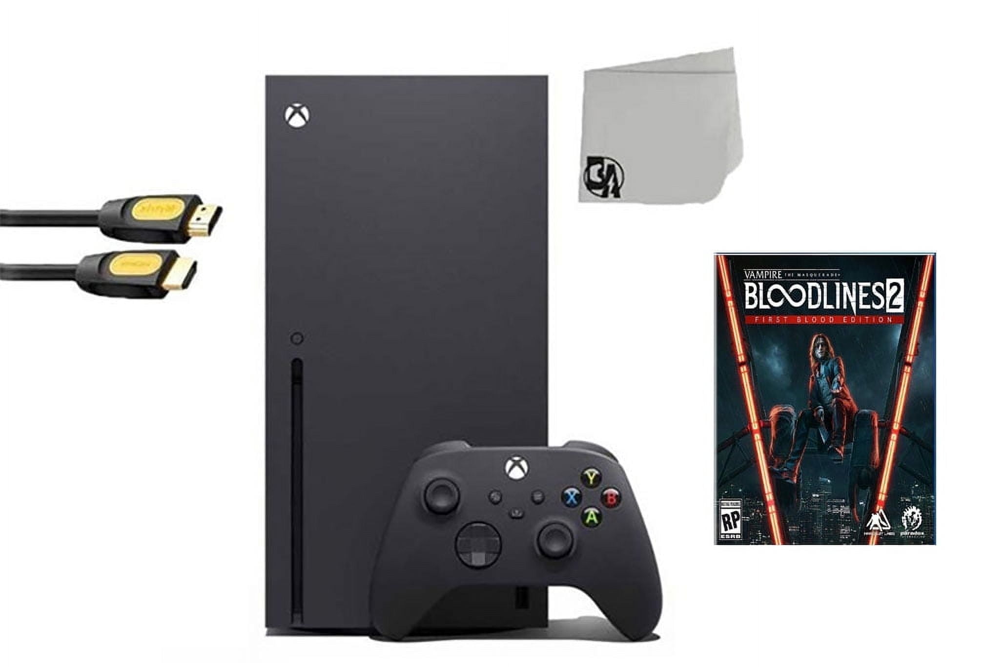 Pre-Owned Xbox Series X Video Game Console Black with Vampire The ...