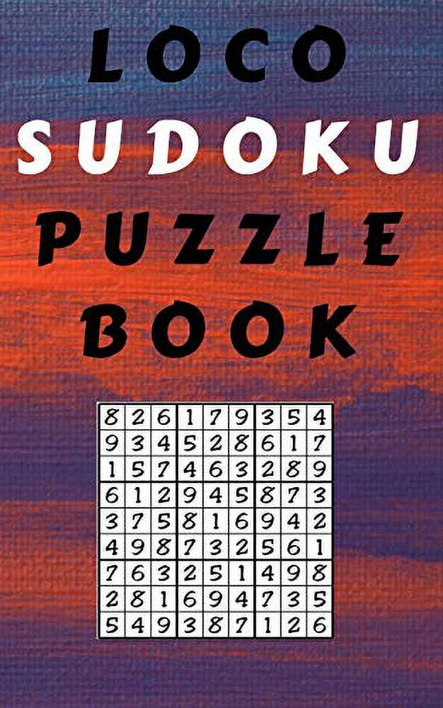 Pre-Owned loco sudoku puzzle books: best sudoku puzzle books for adults ...