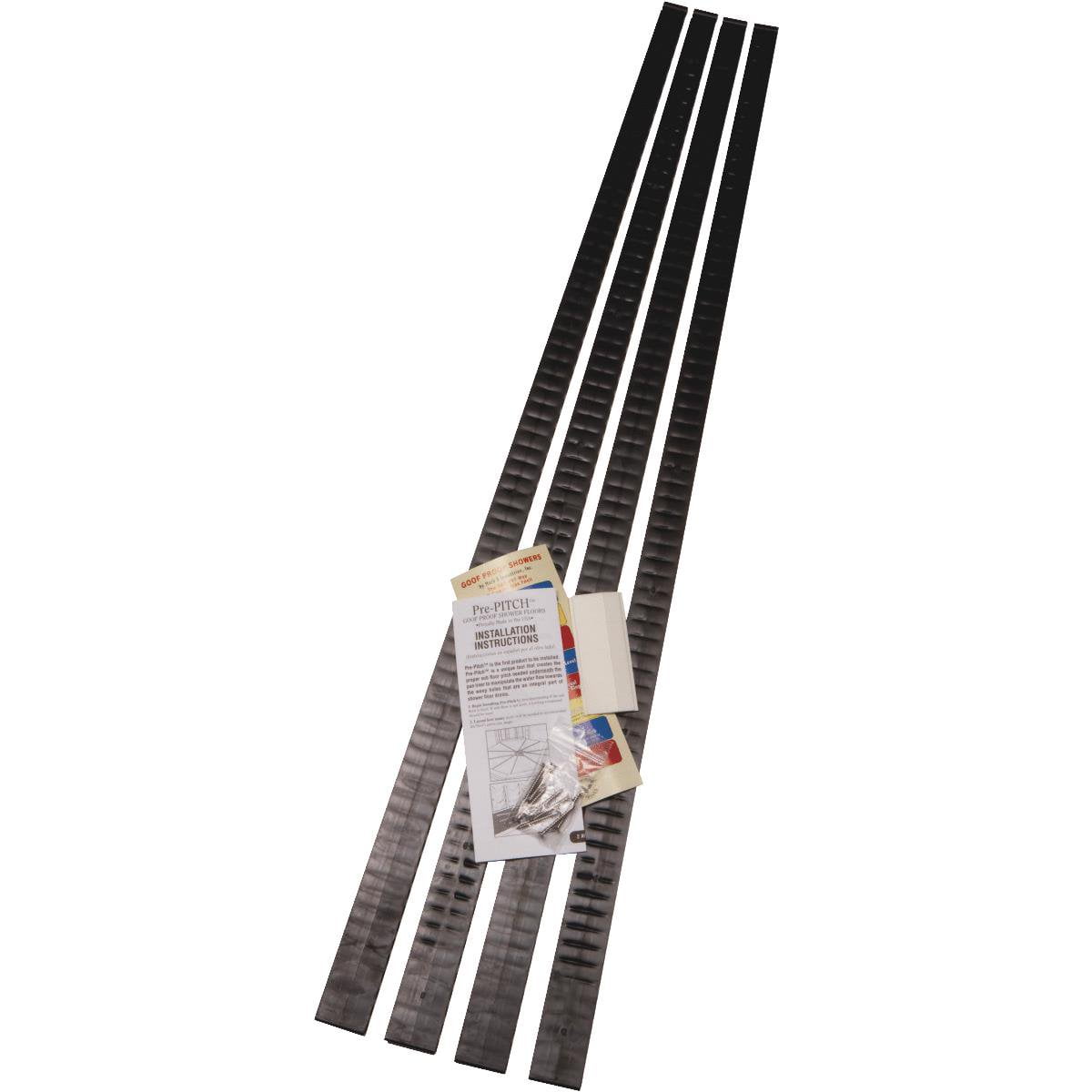 Pre-Pitch Extended Shower Floor Kit - Walmart.com