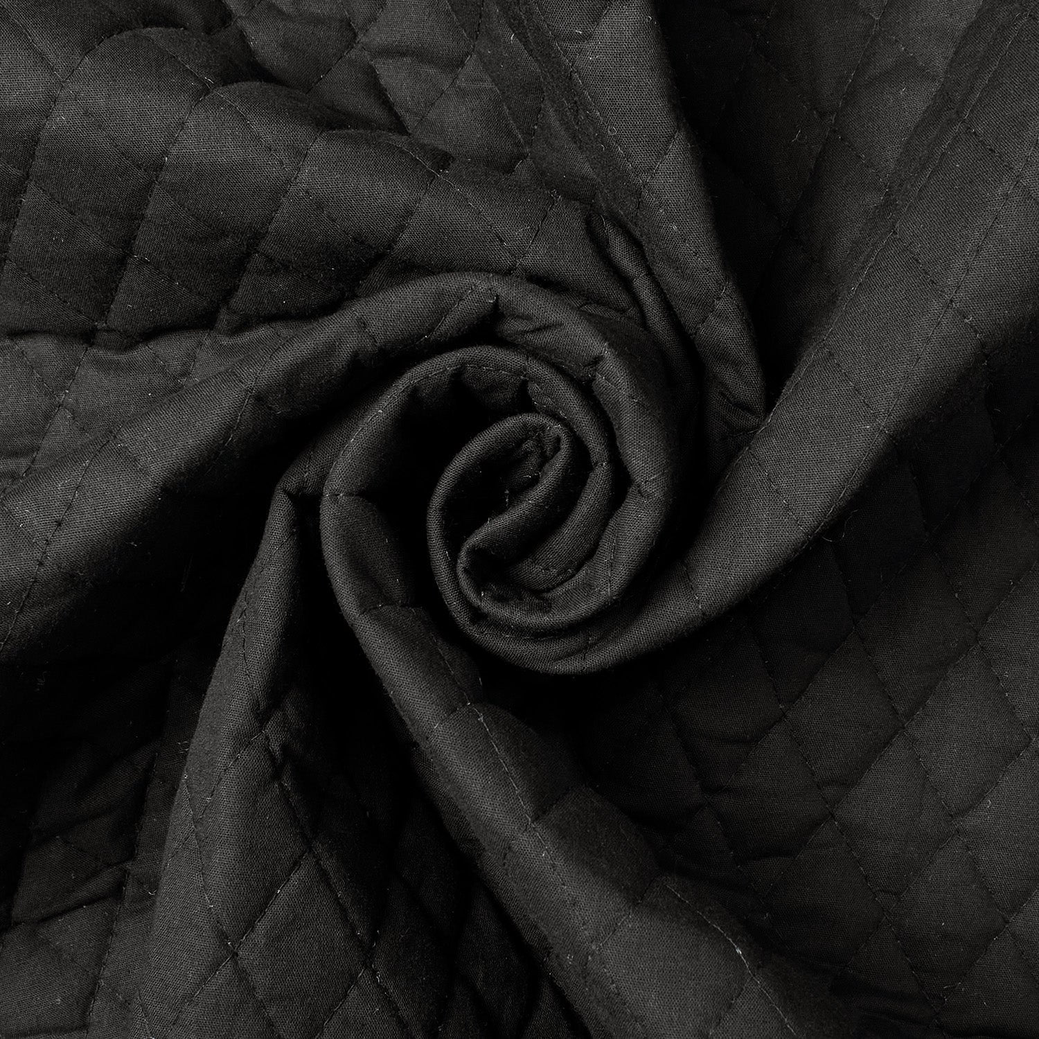 Pre Quilted Fabric Double Faced Thick Brushed Cotton Polyester ...