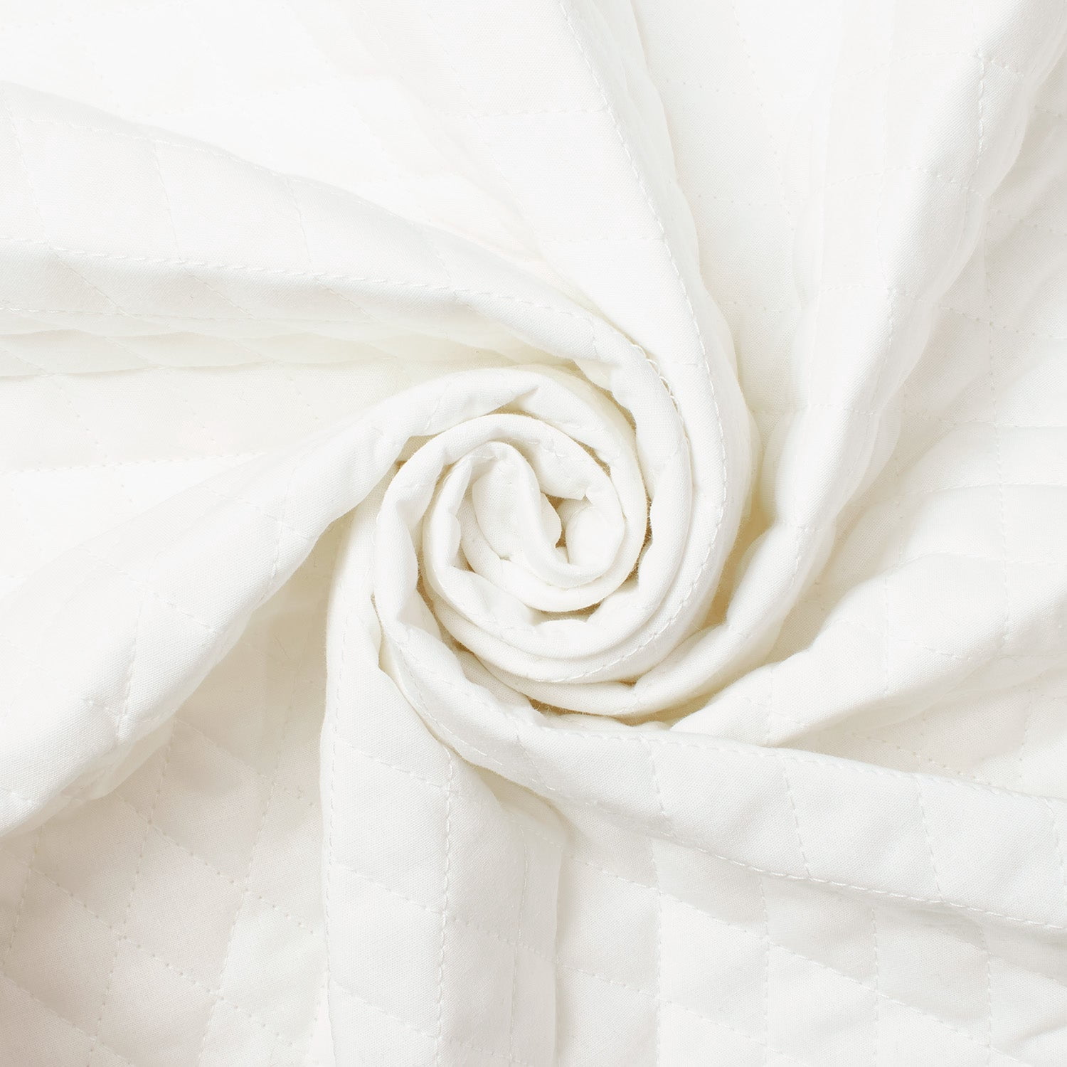Pre Quilted Fabric Double Faced Thick Brushed Cotton Polyester ...