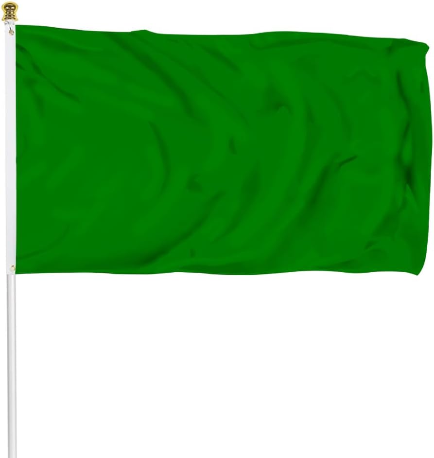 Pre-Revolutionary Flag Emerald flag of Augustus W. Magee and Bernardo ...