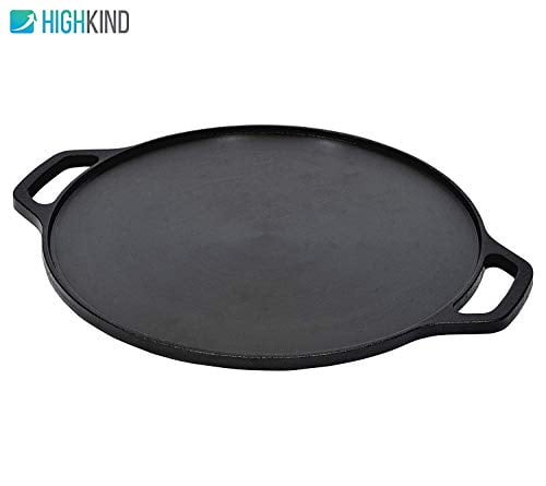 Pre-Seasoned Cast Iron Dosa Tawa with Premium Extra Coating (12 inches ...