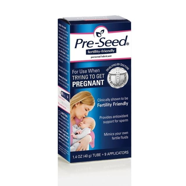 Pre-Seed Fertility-Friendly Gel Lube for Couples Trying to Conceive ...