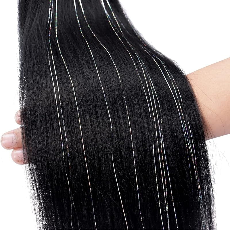 Pre Stretched Braiding Hair 20 Inch 8 Packs Natural Black Professional Braiding Hair for Braids ...