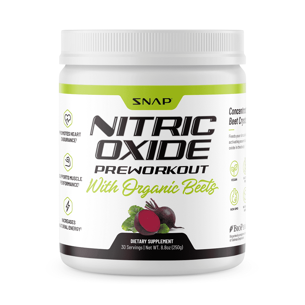 Snap Supplements Nitro Super Organic Energy Pre-Workout Beet Root ...