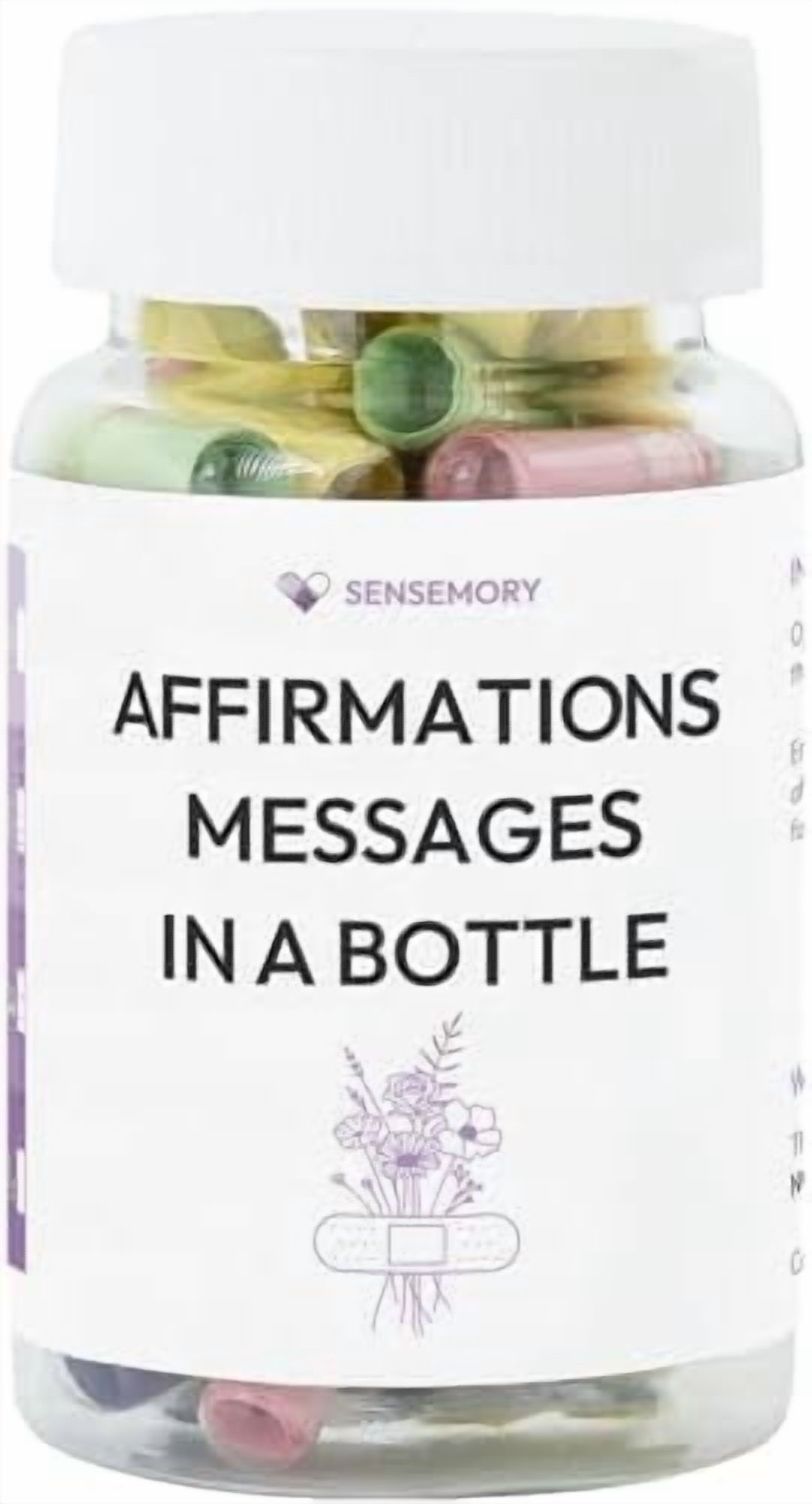Pre-Written Message in a Bottle, Positive Affirmations in a Bottle ...