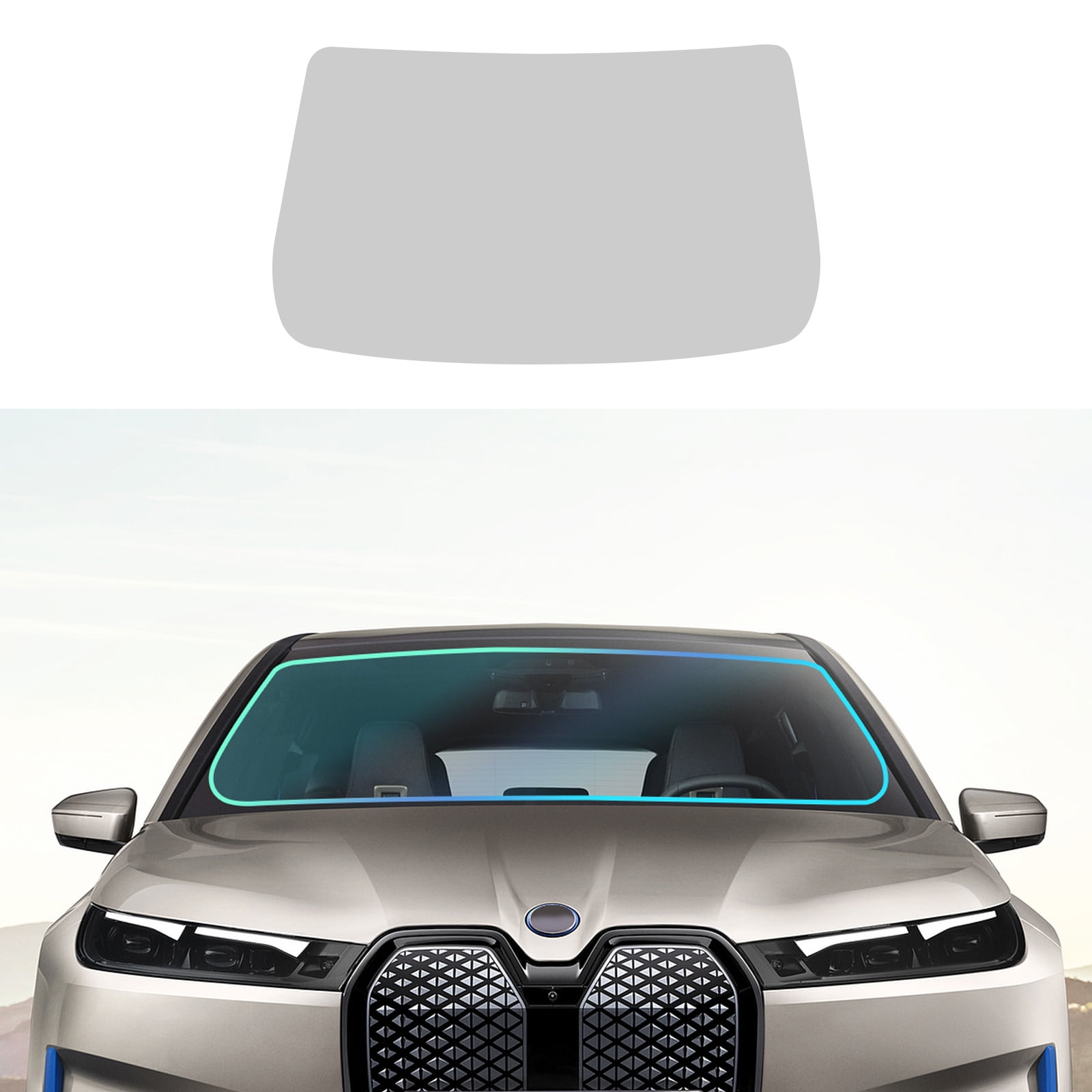 Pre-cut PVC Window Solar Film Tint Kit for 2020-2024 BMW IX Car Privacy ...
