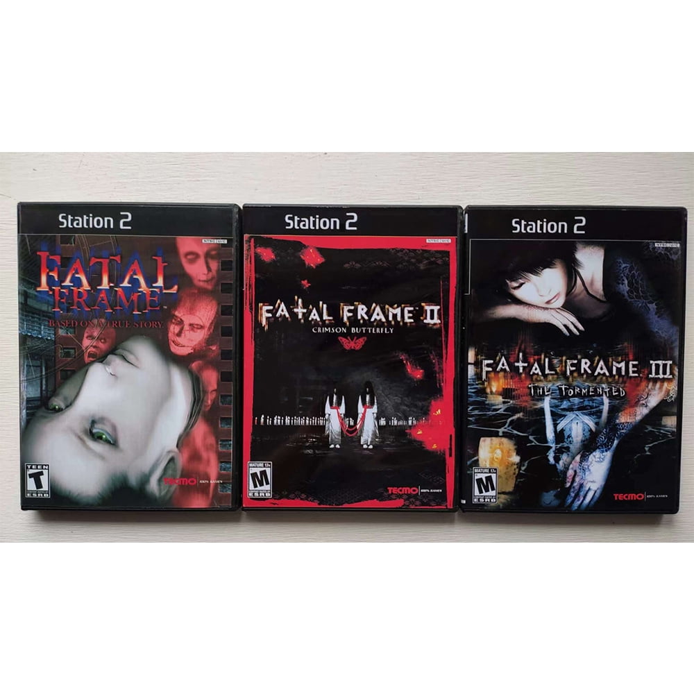 Fatal Frame US Edition Set with Manual - Classic Horror Game - Walmart.com
