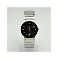 Bulova Men's Dress Black Stainless Steel Bracelet Watch - Walmart.com