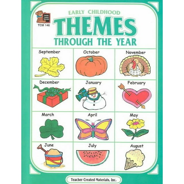 Pre-owned Early Childhood Themes Through the Year, Paperback by ...