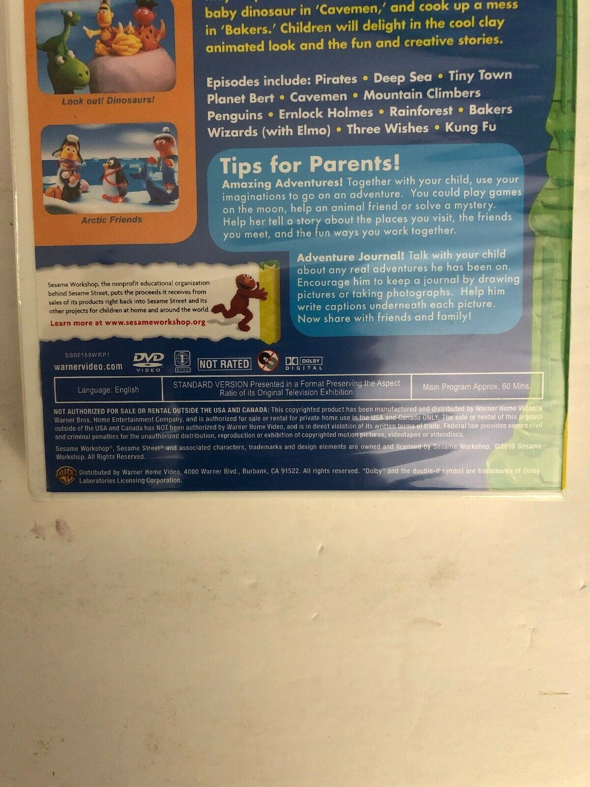 Pre-Owned Sesame Street: Bert And Ernie's Great Adventures (Full Frame ...