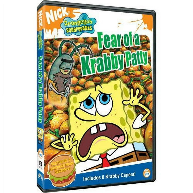 Spongebob Fear Of A Krabby Patty Dvd