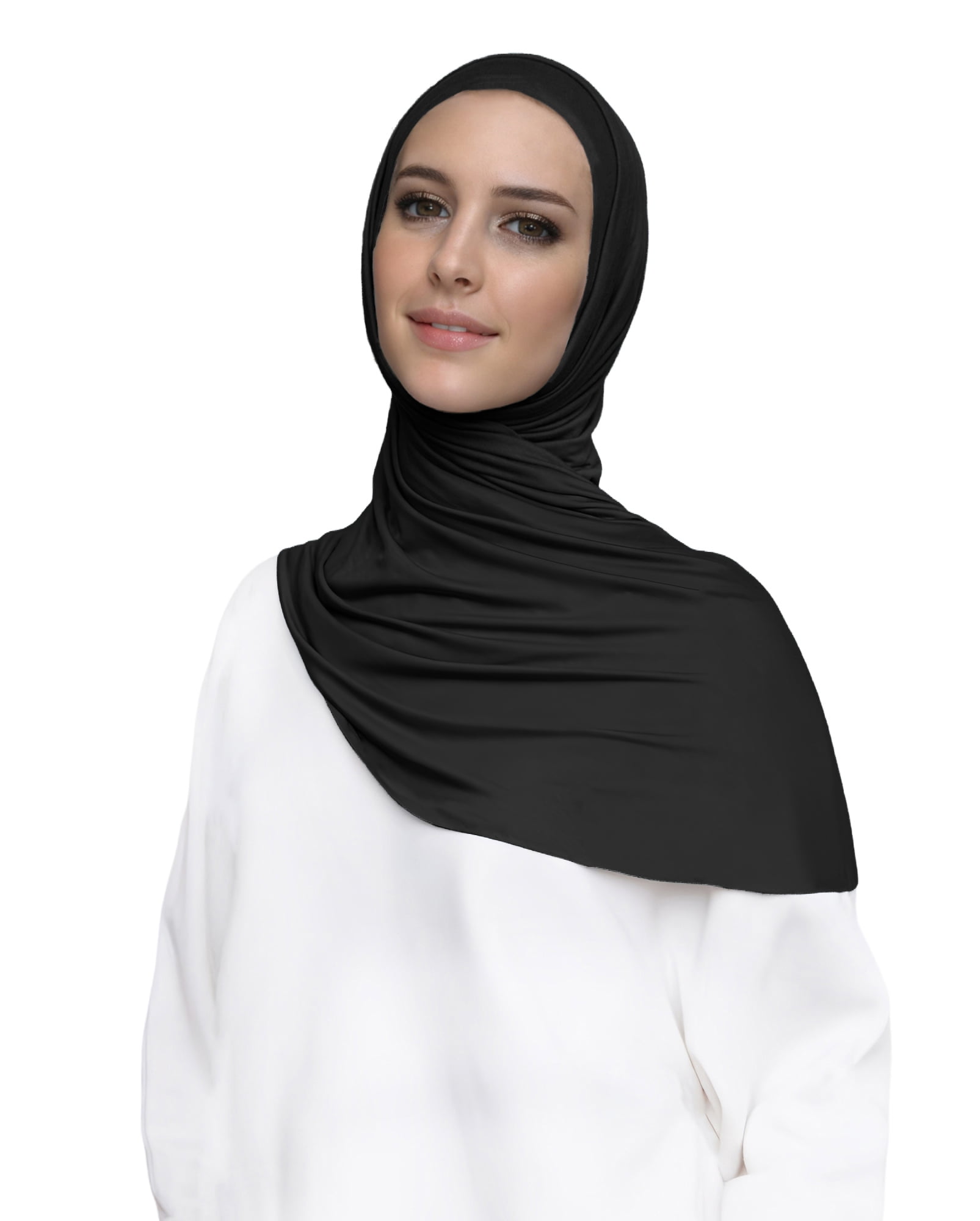 Pre-sewn Instant Slip-on Modal Jersey Hijab Head Scarf Wrap for Muslim ...