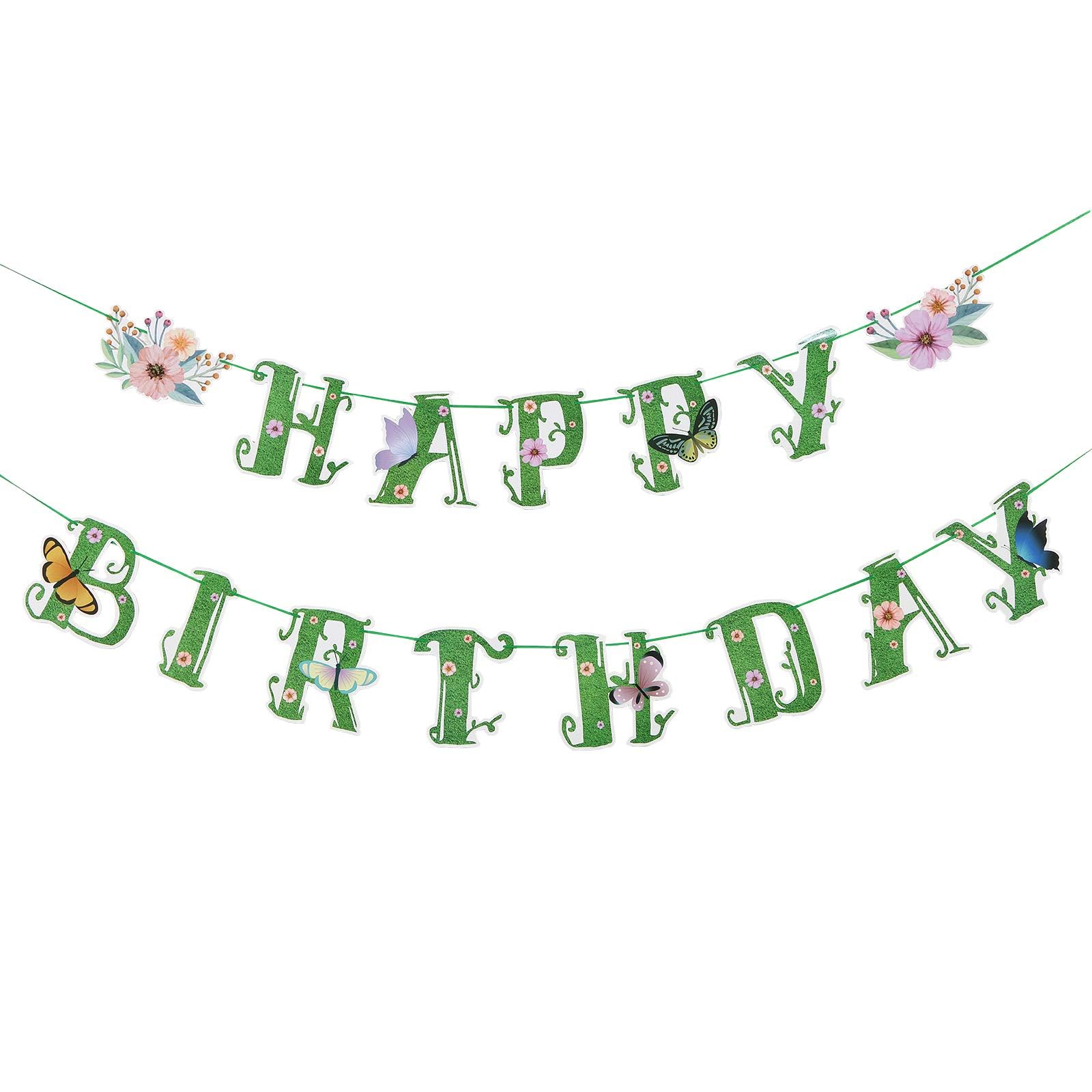 Pre-strung Welcome Little One RRF12 Banner - No DIY - Baby Shower Gender Reveal Party Banner in ...