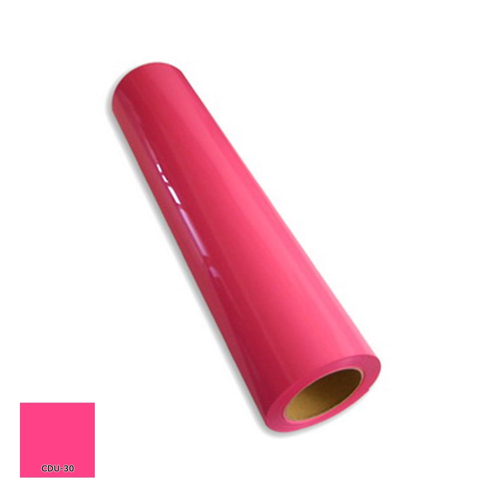 PreAsion 10ft Neon Pink PU Vinyl Cutter Plotter DIY Heating Press ...