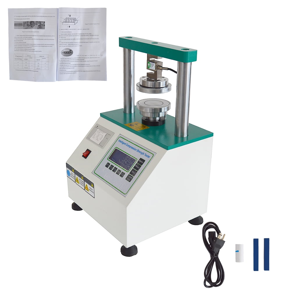PreAsion 4.3" Intelligent Cardboard/Paper Compression Strength Tester ...
