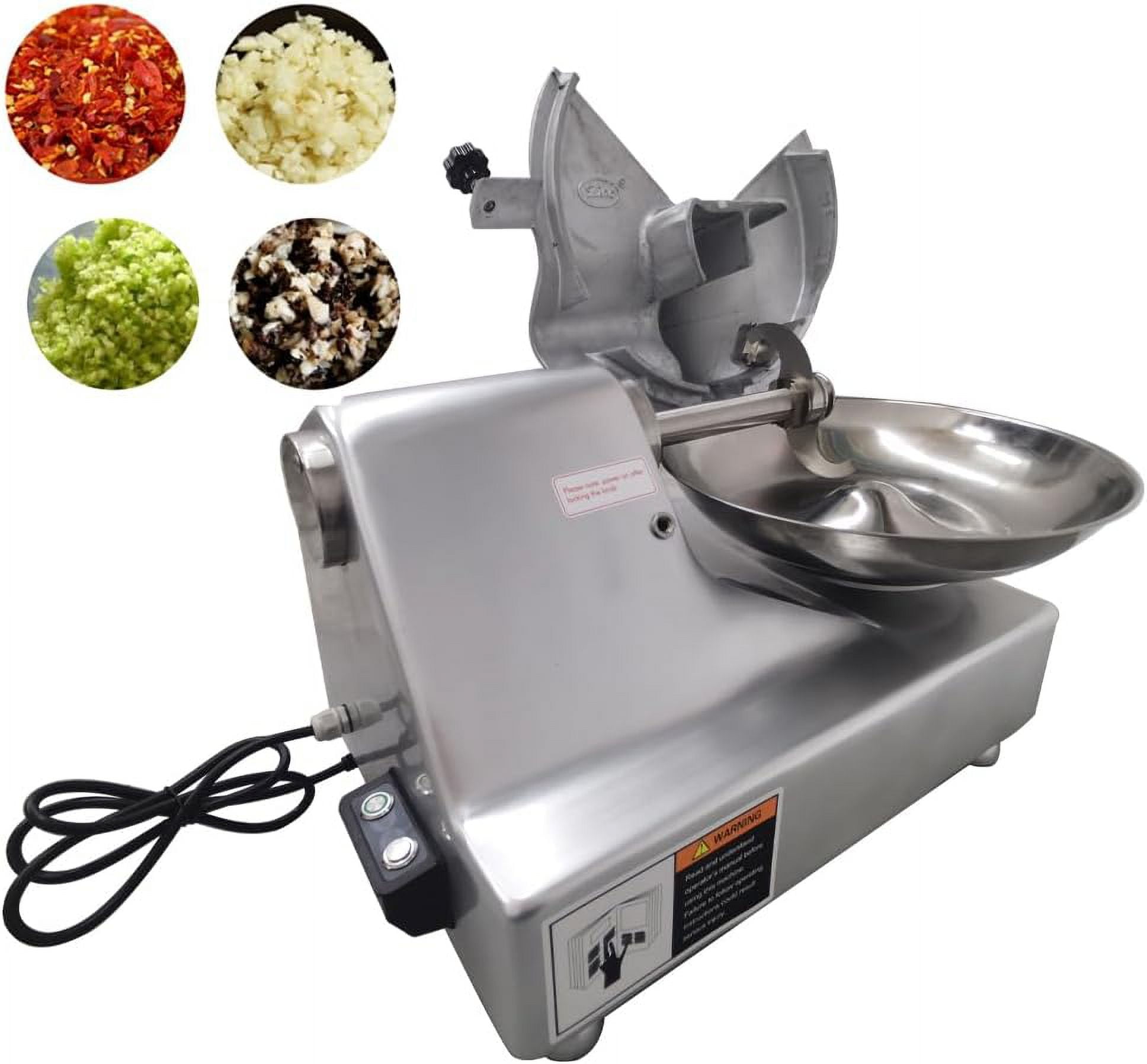 PreAsion 5.5L Meat Vegetable Prep Food Processor Commercial Food ...