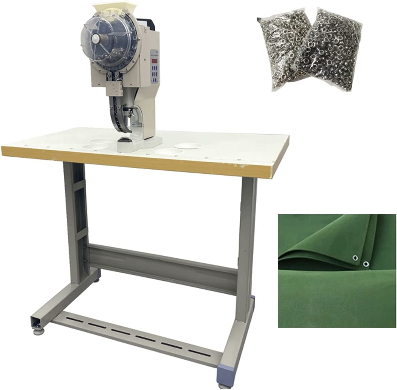 PreAsion Automatic Button Maker Machine Inner Diameter of Buttonhole is ...