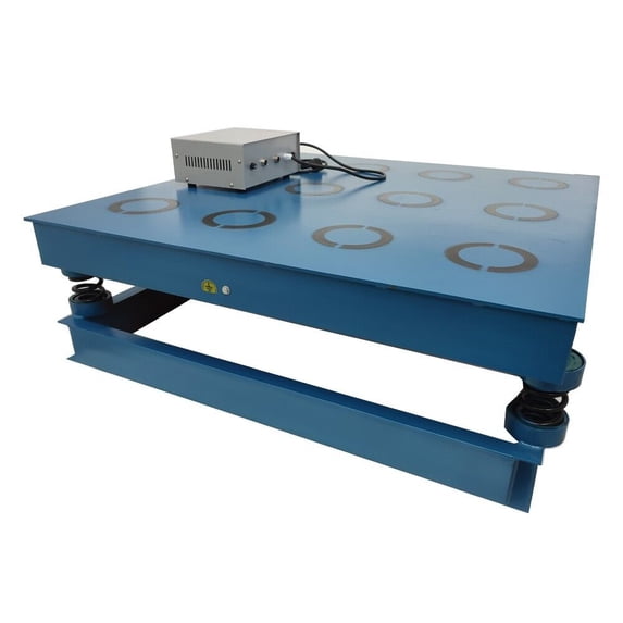 PreAsion Brick Laying Disk Vibration Table 12 core Magnetic Concrete ...