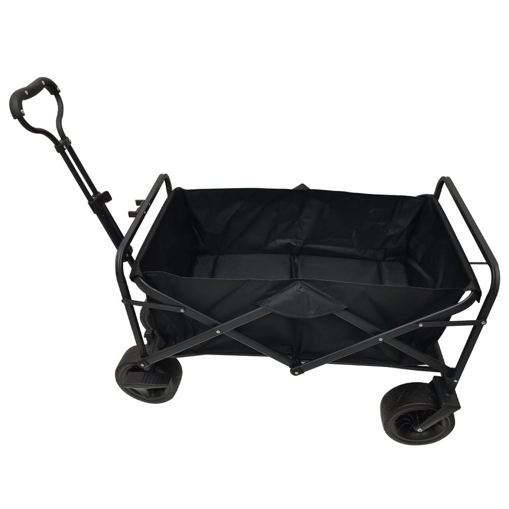 PreAsion Collapsible Folding Outdoor Utility Wagon Outdoor Hand-pulled ...
