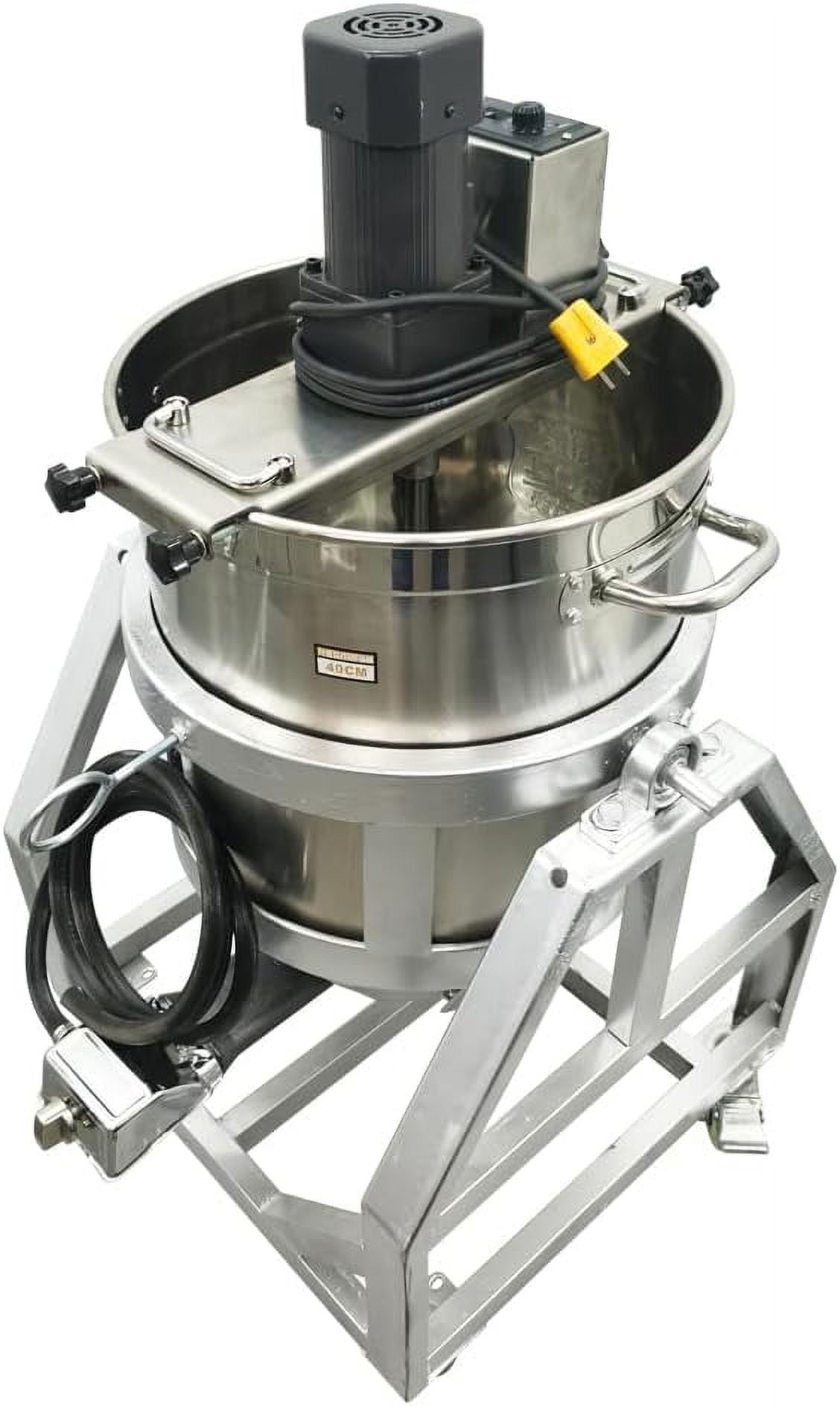 PreAsion Commercial Food Mixer 50L 13.2gal Food Mixer Hand Tilt LPG and ...