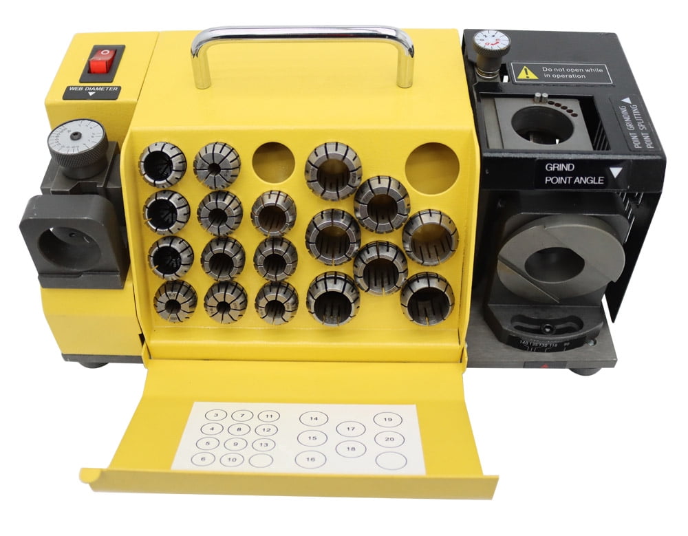PreAsion Drill Bit Grinder Portable Drill Bit Grinder Sharpener Drill ...
