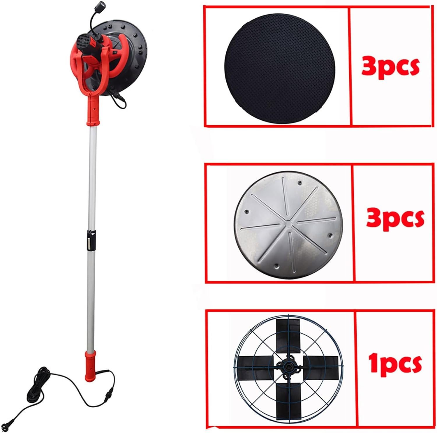 PreAsion Electric Concrete Cement Mortar Trowel Wall Smoothing ...