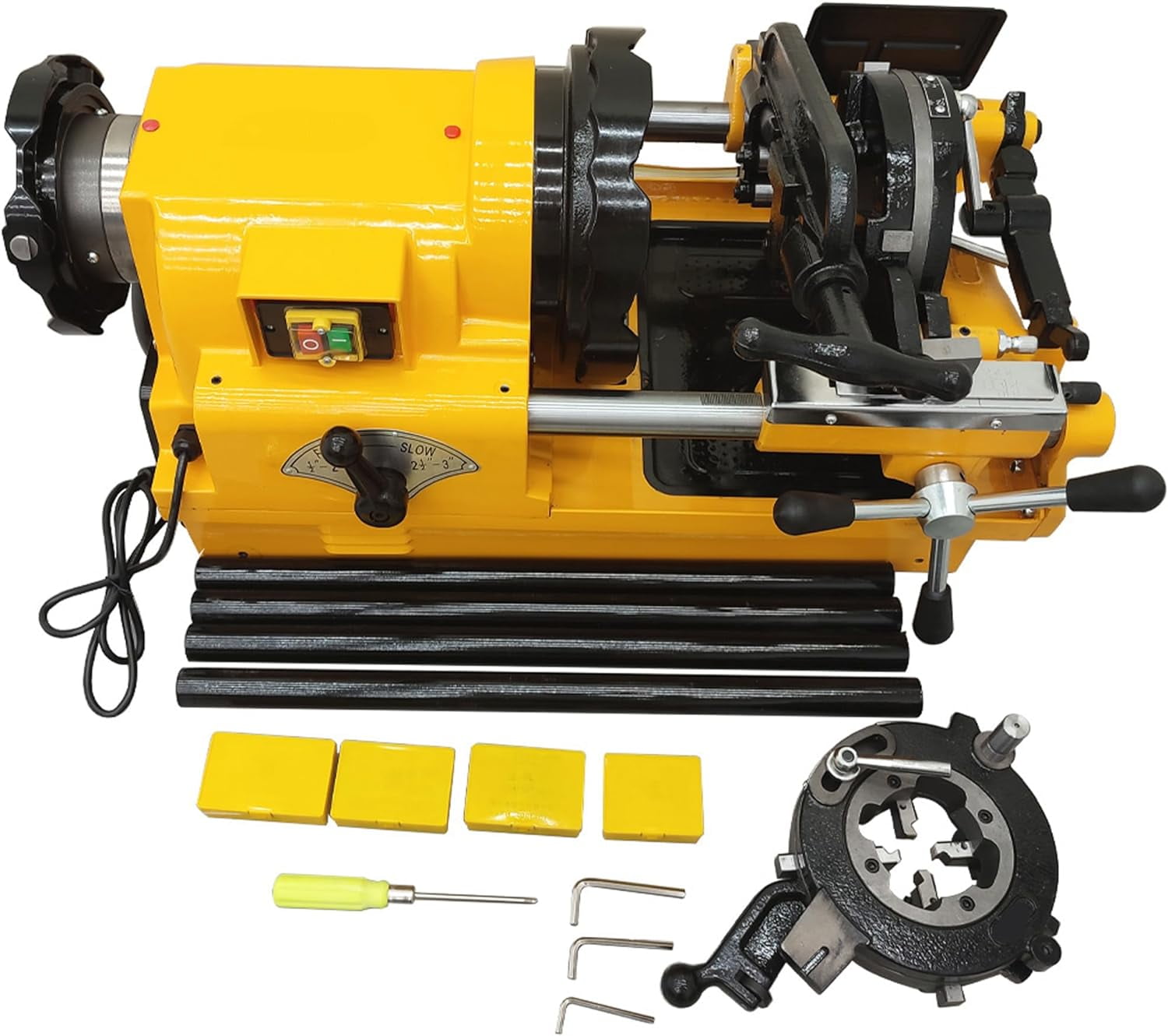 PreAsion Electric Pipe Threader Machine (1/2" - 3") Threading Cutter SQ80D1 220V - Walmart.com