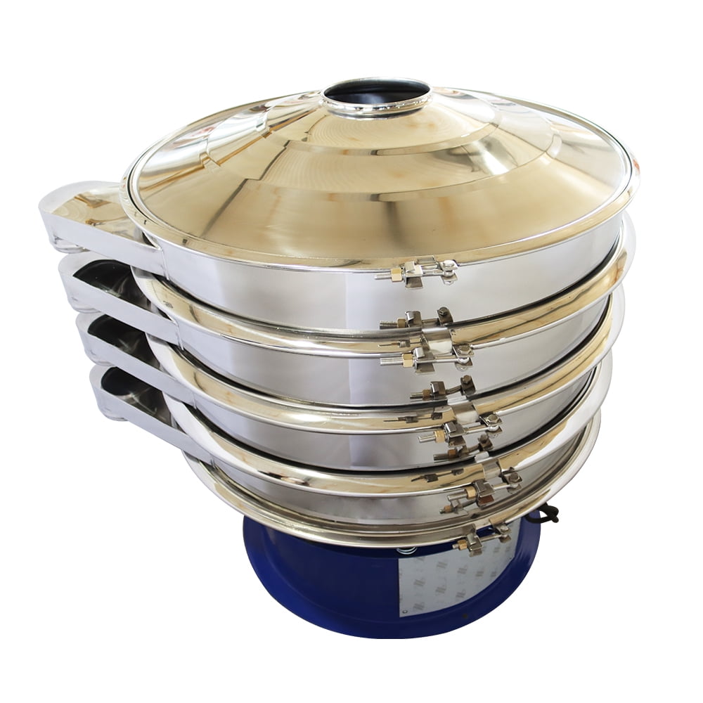 PreAsion Electric Vibrating Screen Liquid Powder Sifter Shaker 39.3 ...