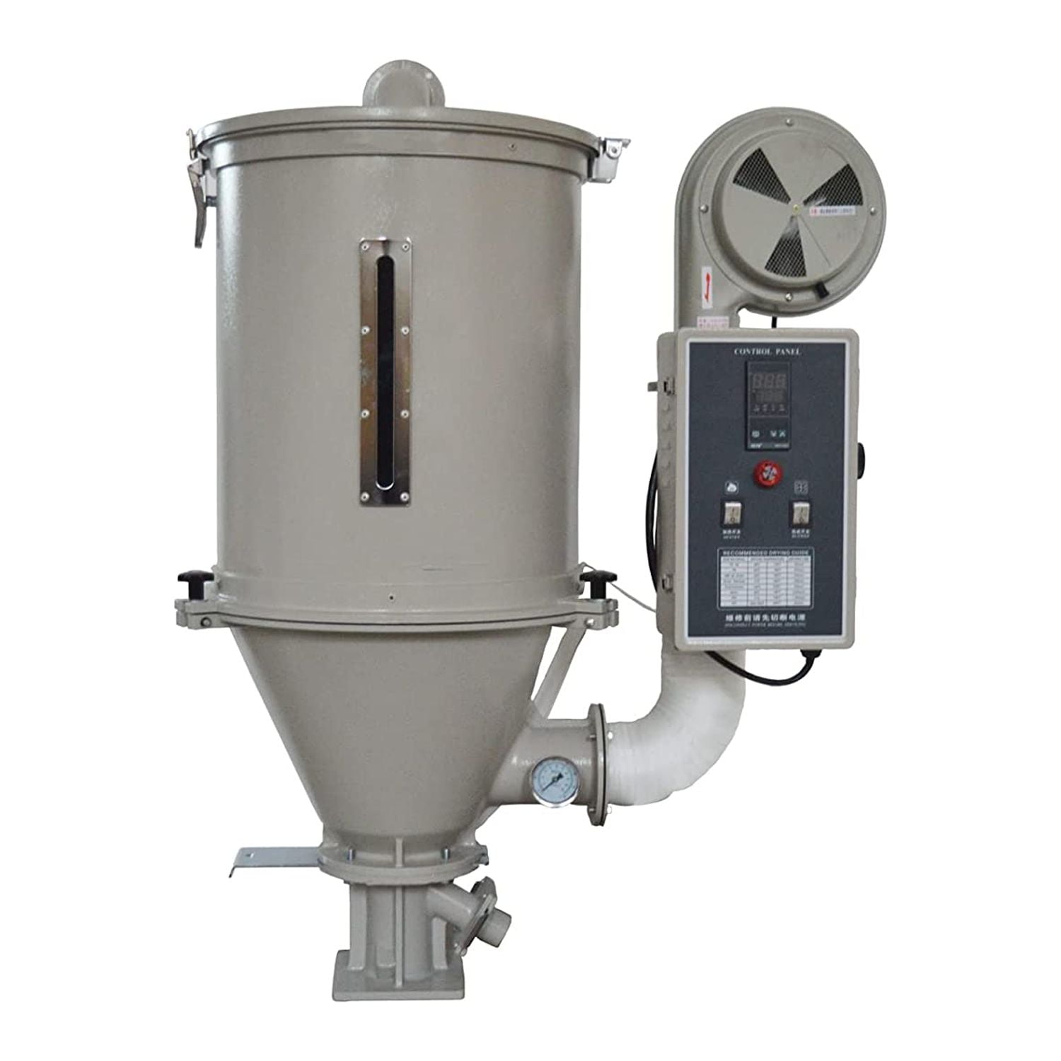 PreAsion Hopper Type Plastic Dryer Hot Air Dehumidifier Hopper Drying ...
