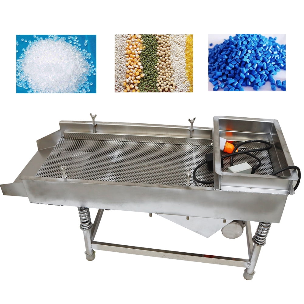 PreAsion Linear Vibrating Screen Stainless Steel Single Layer Shaker ...