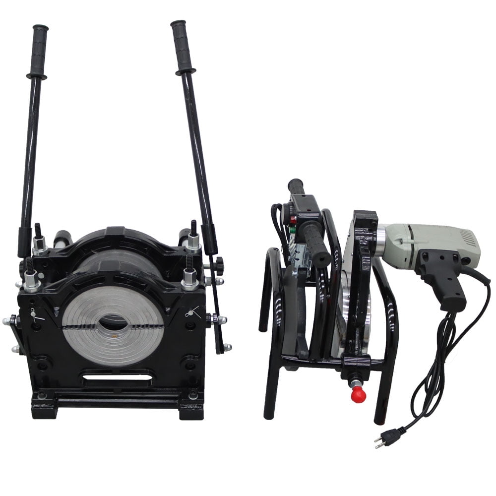 PreAsion Pipe Fusion Welder HDPE Welding Machine 2 Clamps Hand-push 2. ...
