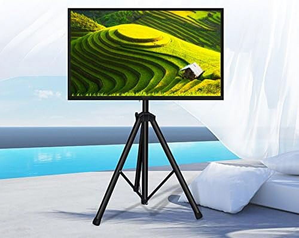 PreAsion Portable Flat Panel Monitor Stand LCD Floor Stand with ...