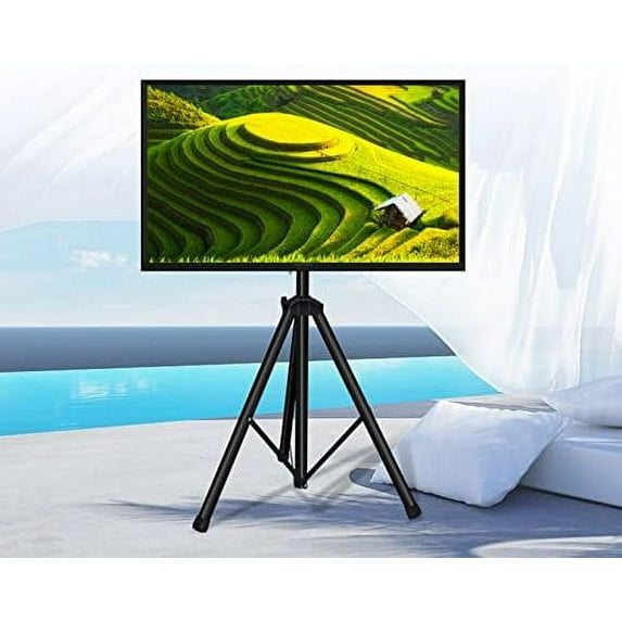 PreAsion Portable Flat Panel Monitor Stand LCD Floor Stand with ...