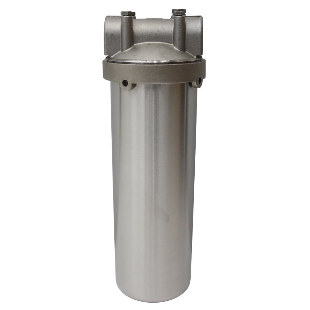 PreAsion Pressure Water Filter Housing Heavy-duty for 10"L Cartridges 1 ...